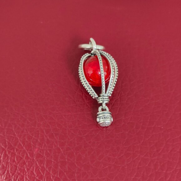 Pandora | Jewelry | Pandora Hot Air Balloon Murano Glass Dangle Charm ...